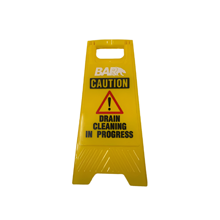 Drain Cleaning Safety Sign – Only Jetter
